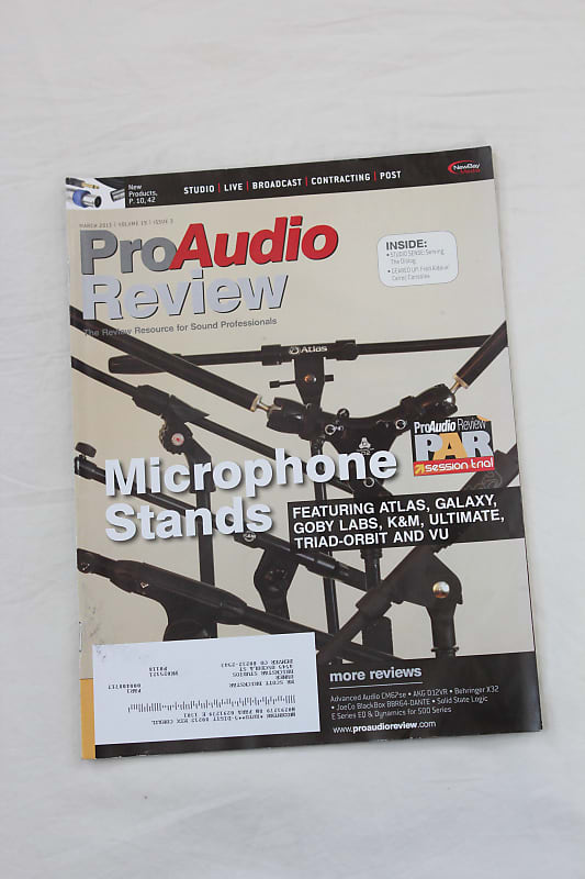 Pro Audio Review Magazine Back Issue March 2013 | Reverb