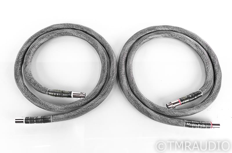 MasterBuilt Signature XLR Cables; 6ft Pair Interconnects | Reverb