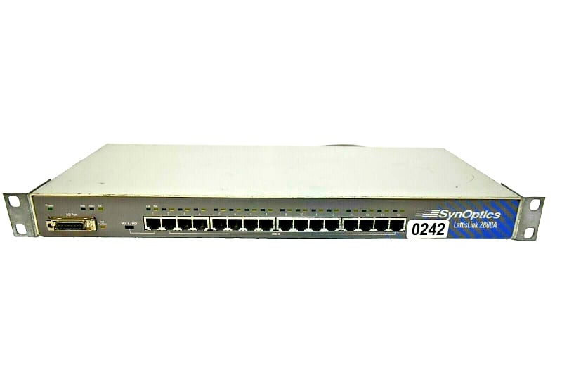 Syn Optics Lattislink 2800A 10Base-T Workgroup Concentrator | Reverb