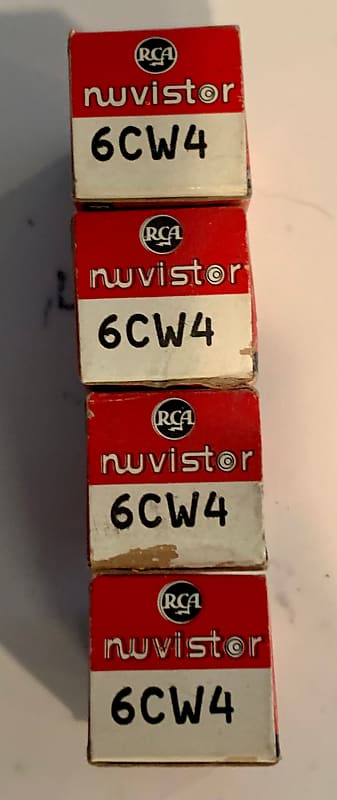 RCA Nuvistor 6CW4 Tubes (lot of 4) | Reverb