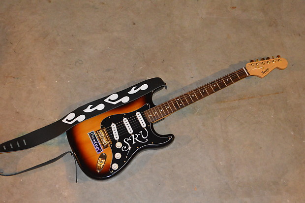 SRV Tribute Squier Stratocaster | Reverb