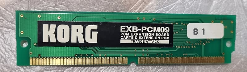 Korg PCM09 Trance Attack Expansion Card for Triton | Reverb