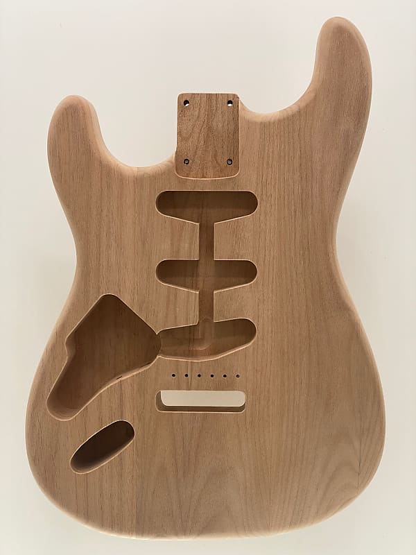 Left Handed Strat / Stratocaster Guitar Body - Alder | Reverb