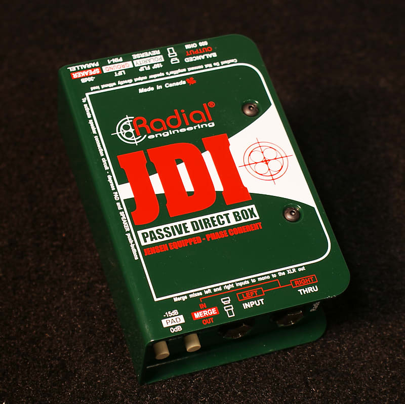 New Radial Engineering JDI MK3 Passive Jensen Transformer | Reverb