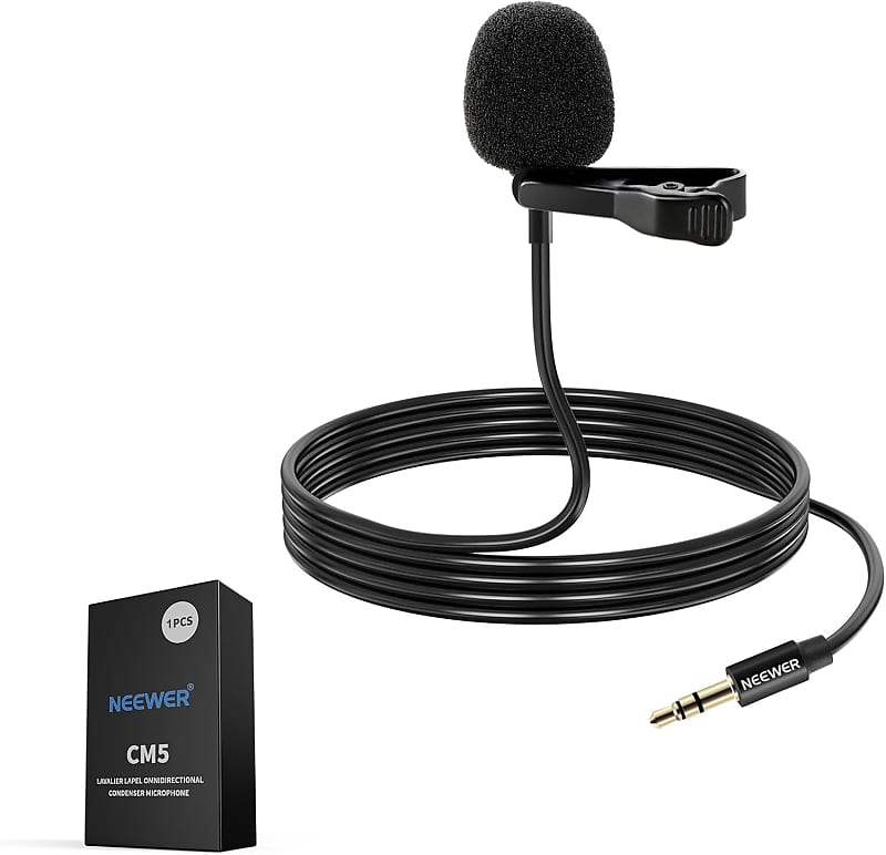 Lavalier Lapel Microphone Compatible with Rode Wireless GO II | Reverb