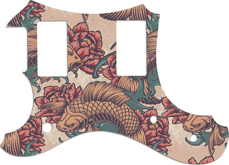 WD Custom Pickguard For Left Hand Veritas Custom Guitars | Reverb