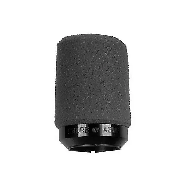 Shure A2WS-BLK Locking Windscreen for SM57, 545 Series Mics | Reverb