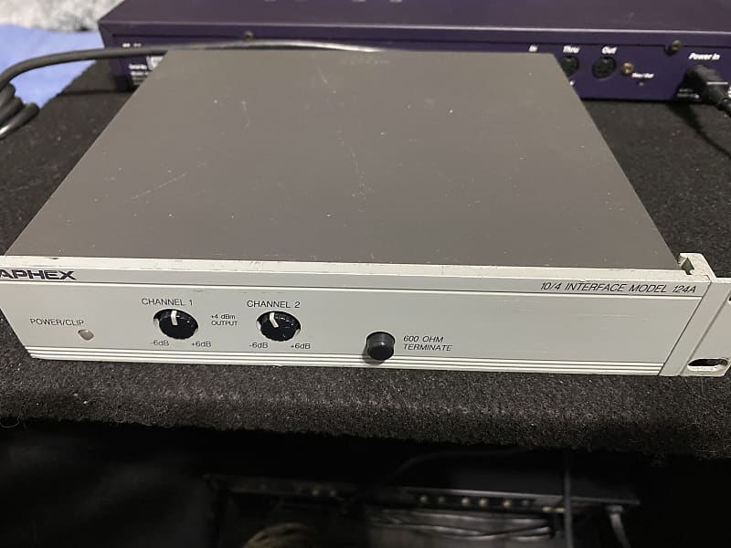 Aphex 124A interface 10/4 half rack | Reverb
