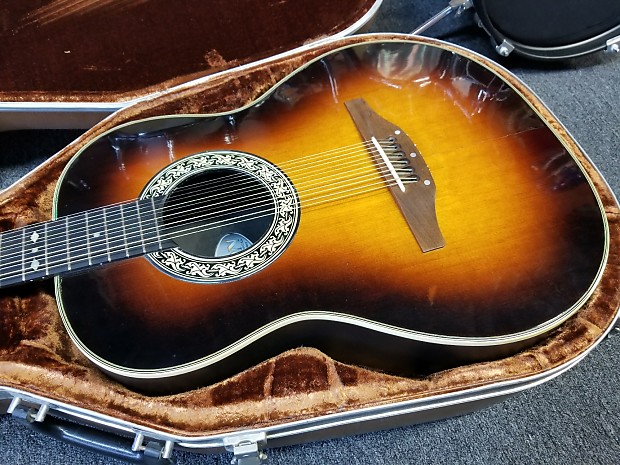 Ovation Model-1115 Sunburst/1979 Vintage/12 String/Made in | Reverb
