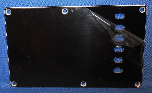 3 PLY BLACK REPLACEMENT BACK PLATE FOR FENDER STRATOCASTER | Reverb UK