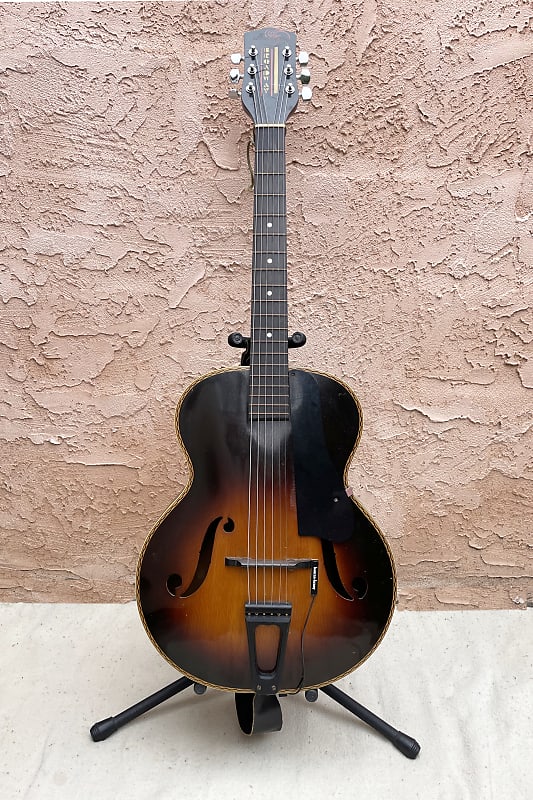 Harmony Broadway Vintage Acoustic Guitar | Reverb