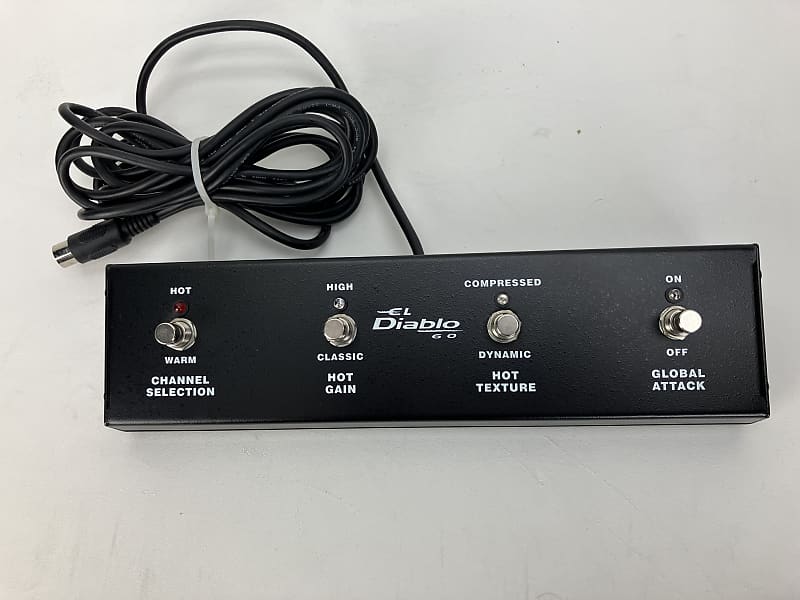 Genz Benz El Diablo 60 4 Button Footswitch | Reverb