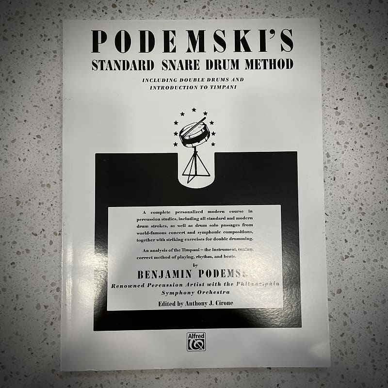Alfred Podemski's Standard Snare Drum Method | Reverb