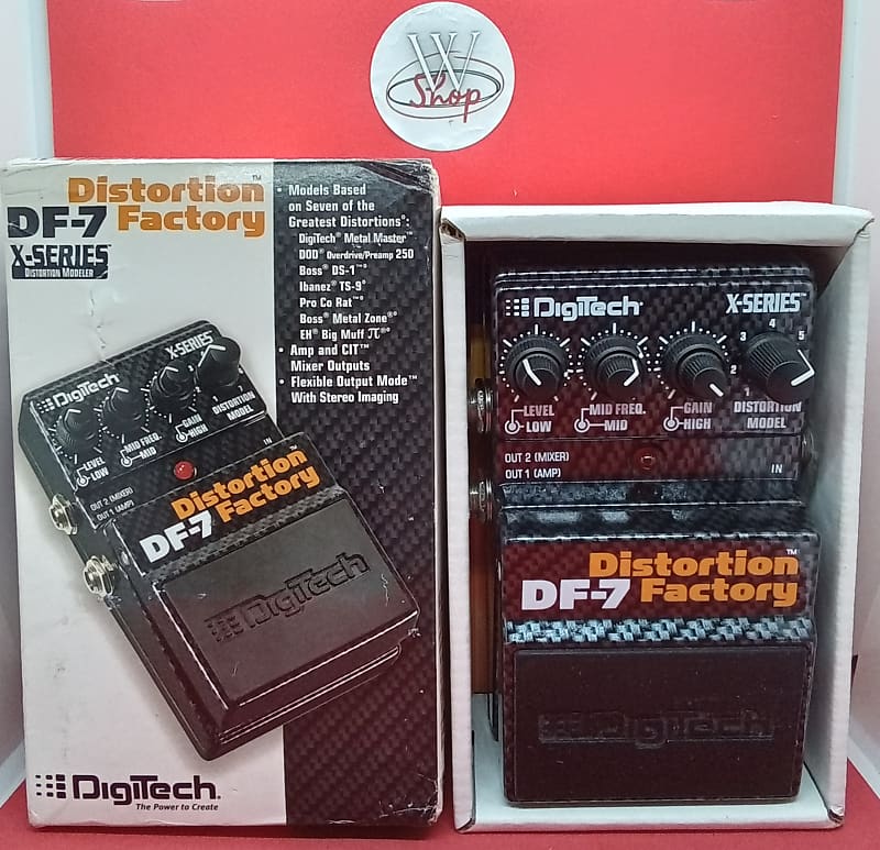 DigiTech DF-7 Distortion Factory (Collector Condition) | Reverb