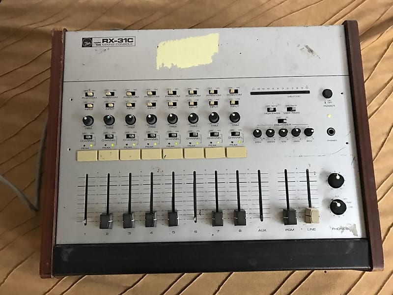 Vintage TOA Model RX-31C Mixing Console | Reverb