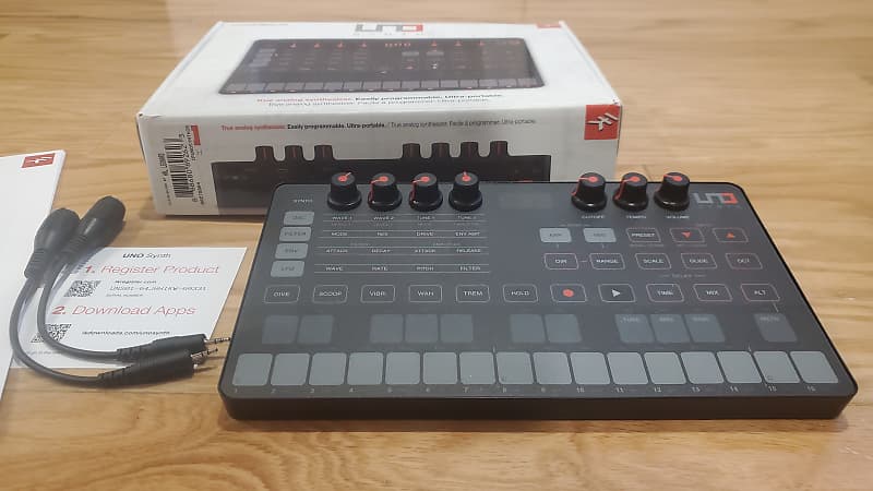 IK Multimedia UNO synthesizer | Reverb