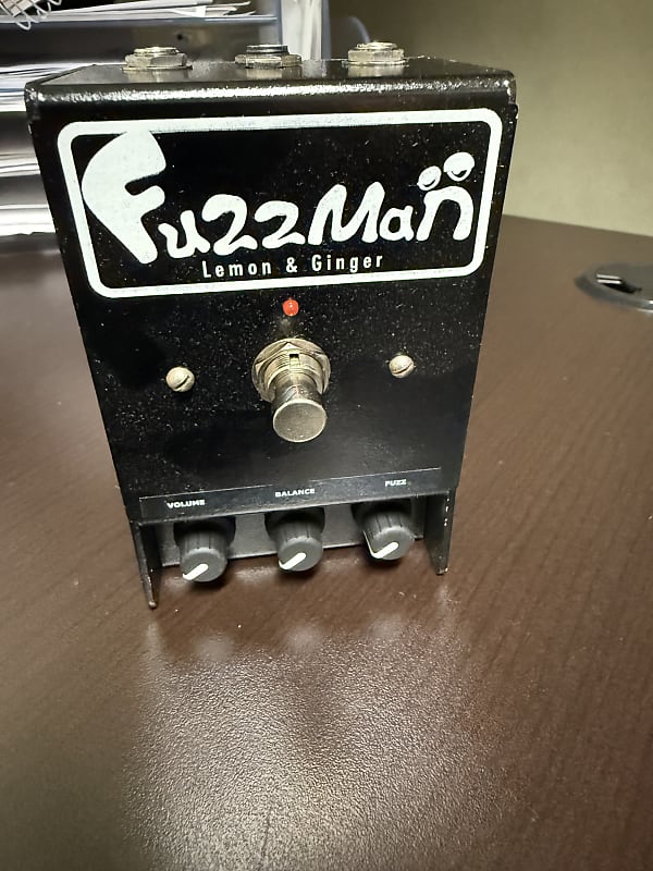 Lemon Ginger Fuzz Man 2024 - Black | Reverb