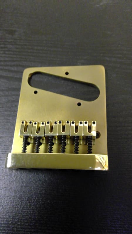 Newer Kahler Brass Tele Bridge | Reverb