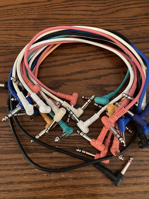 15 patch cables 12 to 18 inches 2010’s Rainbow | Reverb