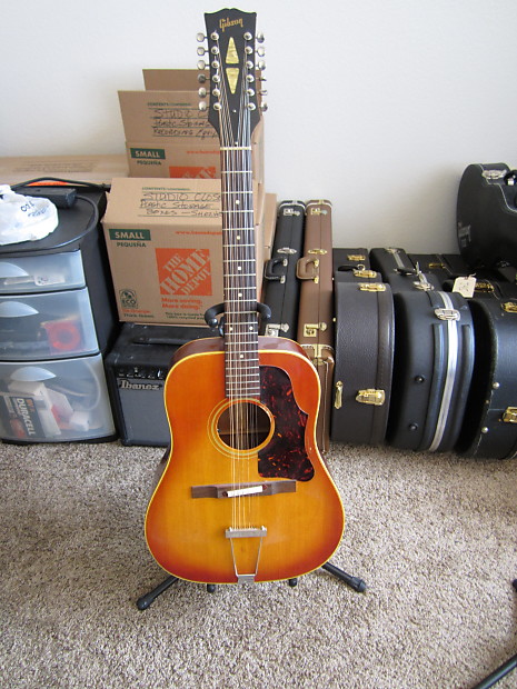 Gibson Vintage 12 string acoustic guitar Serial #362783 1968 | Reverb