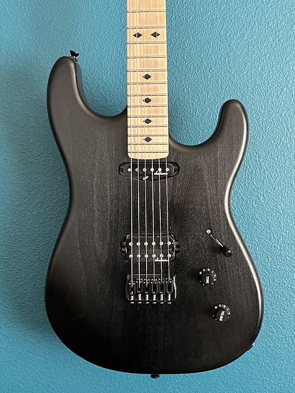 Warmoth Superstrat 2023 - Satin Black | Reverb