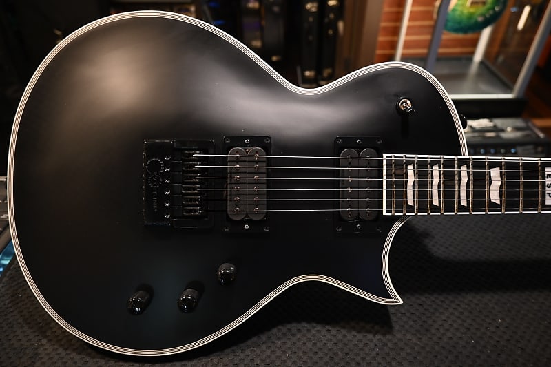 ESP E-II Eclipse Evertune 2020 - Black Satin #3203 | Reverb