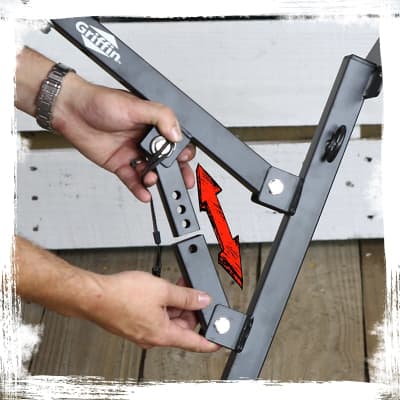 GRIFFIN 6-Pack PA Speaker Wall Mount Bracket Stands | Reverb