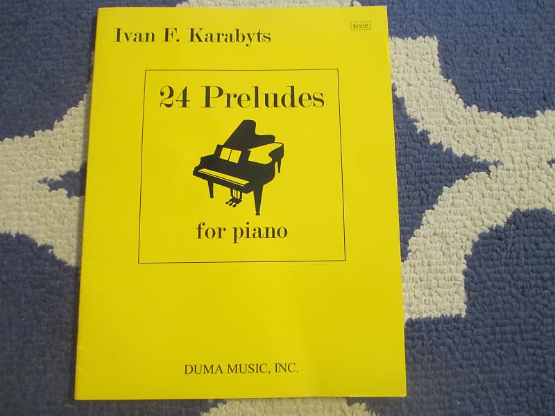 Duma Music, Inc Ivan F. Karabyts - 24 Preludes for Piano | Reverb