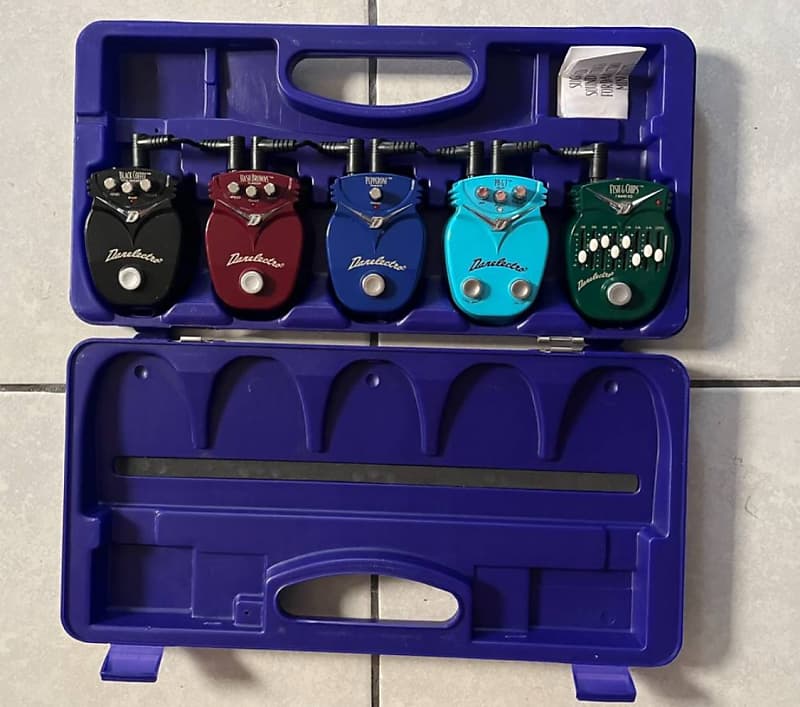 Danelectro Pedal board with pedals | Reverb
