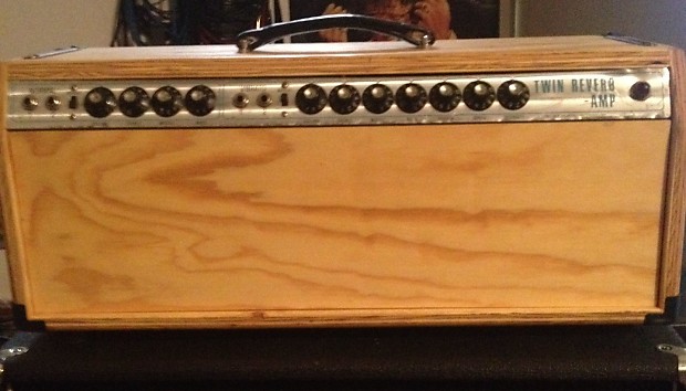 Fender Twin Reverb 1969 Head Rehoused | Reverb