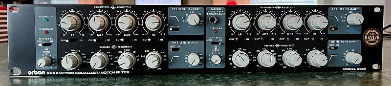 Orban 642B Parametric EQ w/ Revive Audio Mod | Reverb