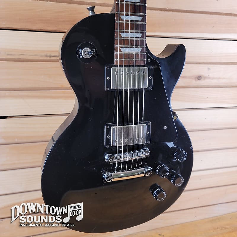 1995 Gibson LP Studio Ebony w/ Hard Case | Reverb