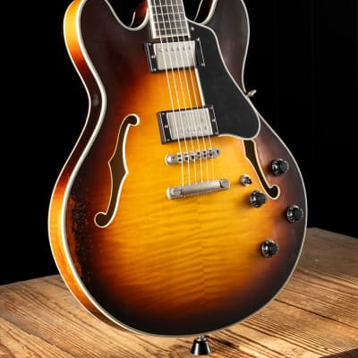 Eastman T59/v Thinline - Antique Sunburst - Free Shipping | Reverb