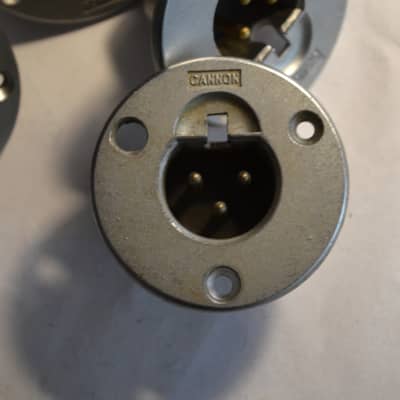 Altec Cannon Vintage 3 pin chasis connector | Reverb