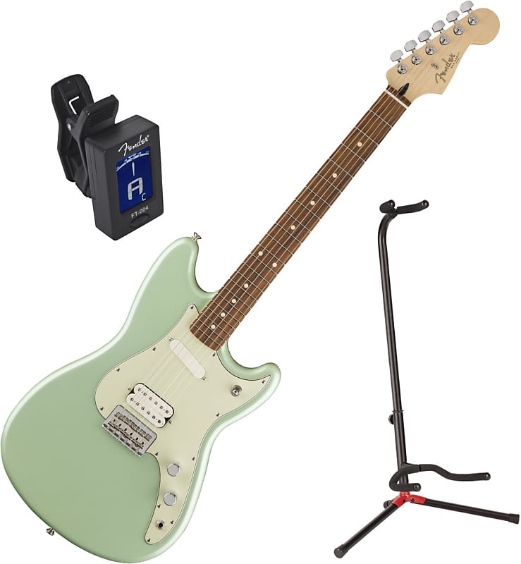 Fender Duo Sonic HS Pau Ferro Seafoam Green Electric Guitar | Reverb