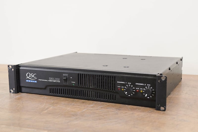 QSC RMX2450 Two-Channel Power Amplifier (church owned) | Reverb