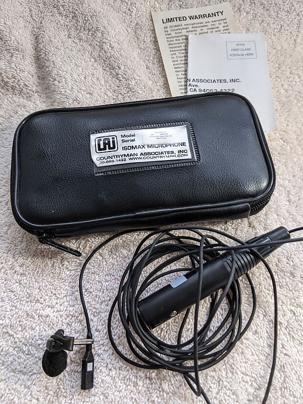 Countryman Isomax Microphone | Reverb