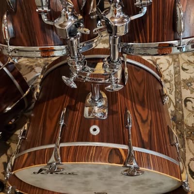 Sonor Vintage Series Rosewood Double Bass Drumset Drums | Reverb