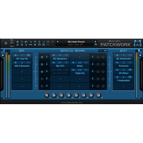 Blue Cat Audio PatchWork Virtual Patchbay for Audio Plug-Ins | Reverb