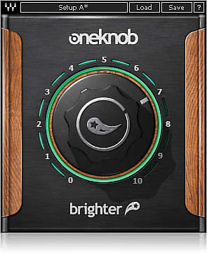 New Waves OneKnob Brighter MAC/PC VST AU AAX Software | Reverb
