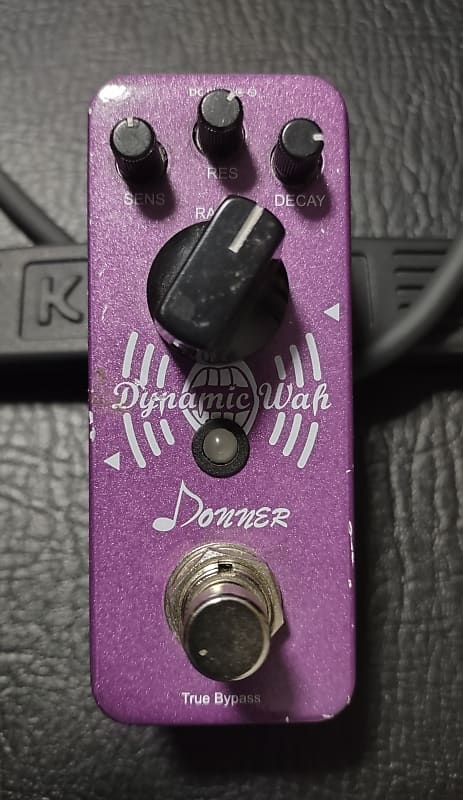 Donner Dynamic Wah Pedal - Purple | Reverb