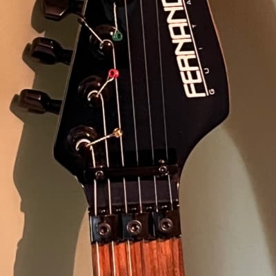 Fernandes Revolver Electric Guitar w Floyd Rose - Blue | Reverb