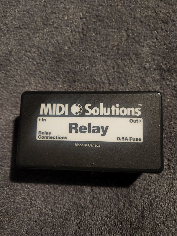 MIDI Solutions Relay MIDI Controlled Switch | Reverb