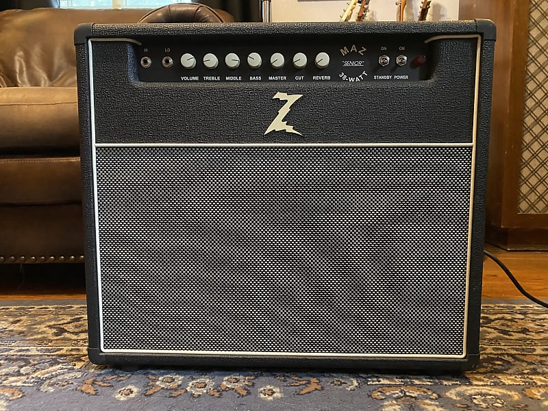 Dr. Z Z Maz 38 Senior w/ Reverb 1X12 Combo - Black | Reverb