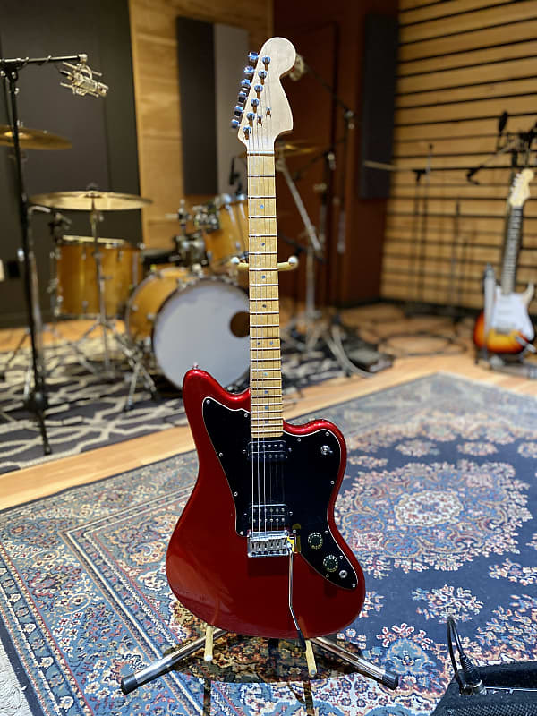 Fender Jagmaster 90s Candy Apple Red | Reverb