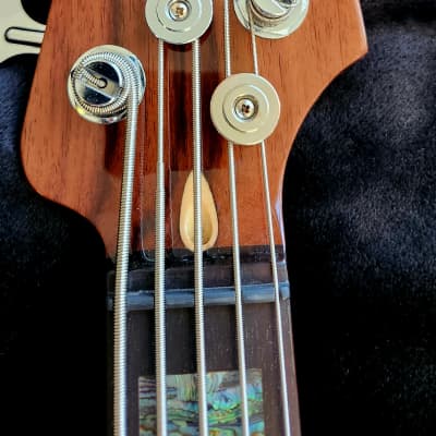 SJ Custom Guitars,CLEARENCE SALE,5 string Jazz bass, 5A Flame | Reverb