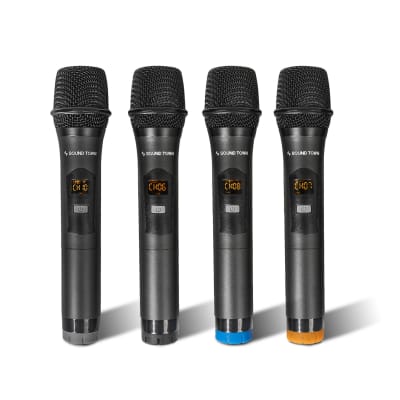 SWM16-4MEGA | 200 Channels Wireless Microphone Karaoke Mixer | Reverb