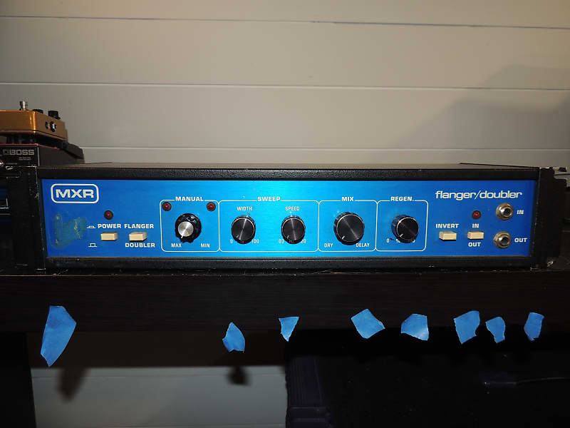 Vintage MXR Model 126 Flanger/Doubler Rack Effect Processor | Reverb