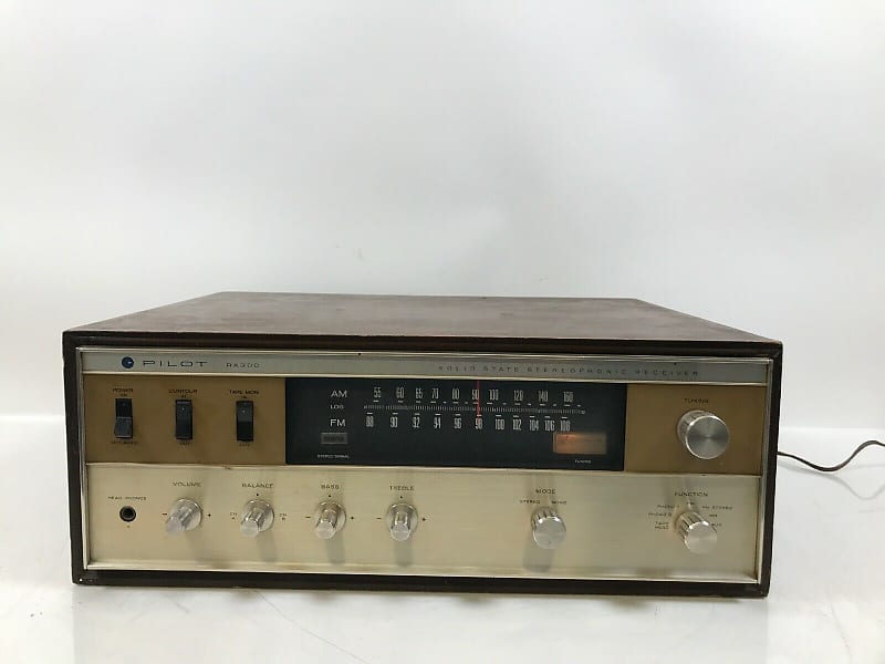 Vintage Pilot RA-300 Solid State Stereo Receiver | Reverb