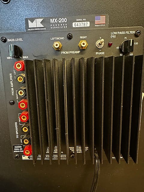 Miller & Kreisel MX-200 Active Dual 12" Subwoofer | Reverb